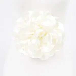 BB Boutique | Accessories | Satin Big Flower Elastic Belt | Poshmark